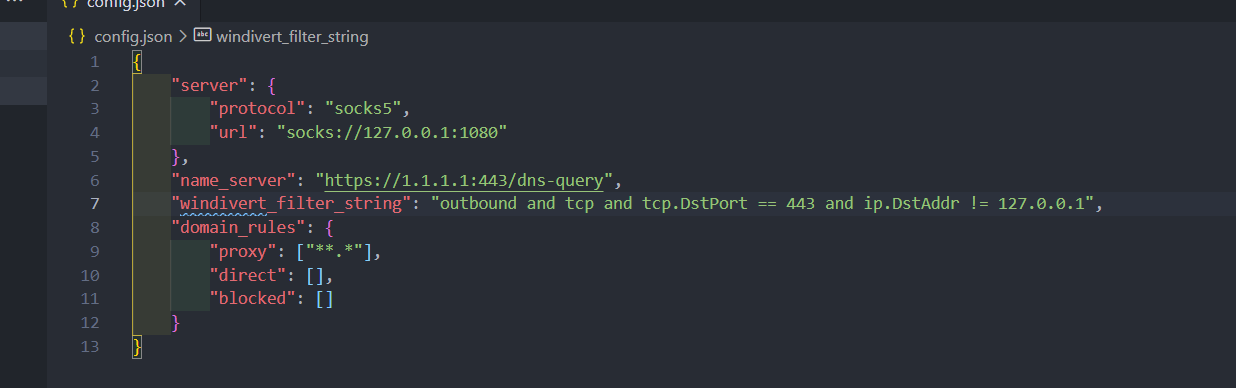 Exception: The system cannot find the file specified. · Issue #1 · imgk/shadow-windows · GitHub