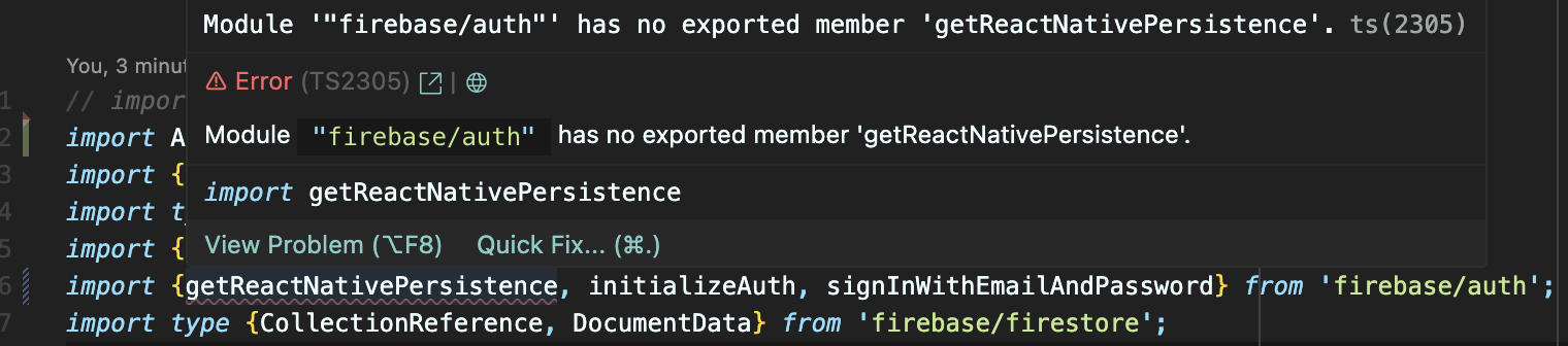 Upgrading to 10.3.0 broke TypeScript detecting ...