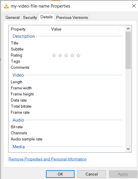 video recording is missing metadata information. · Issue #535 · collab ...