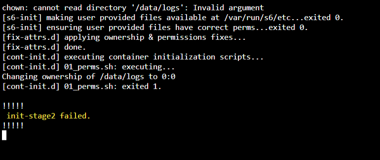 Cant Access Web Ui Init Stage2 Failed Was Just Working Fine · Issue 2616 · Nginxproxymanager