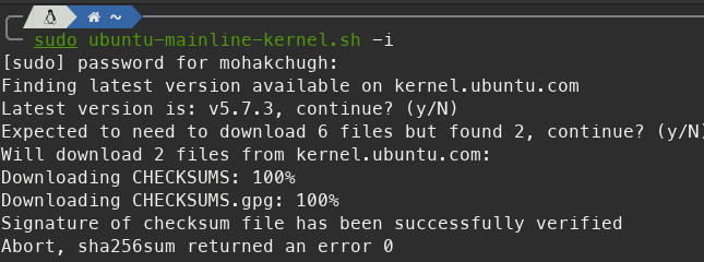 Failed install, due to change in directory structure on kernel.ubuntu.com · Issue #40 · pimlie ...