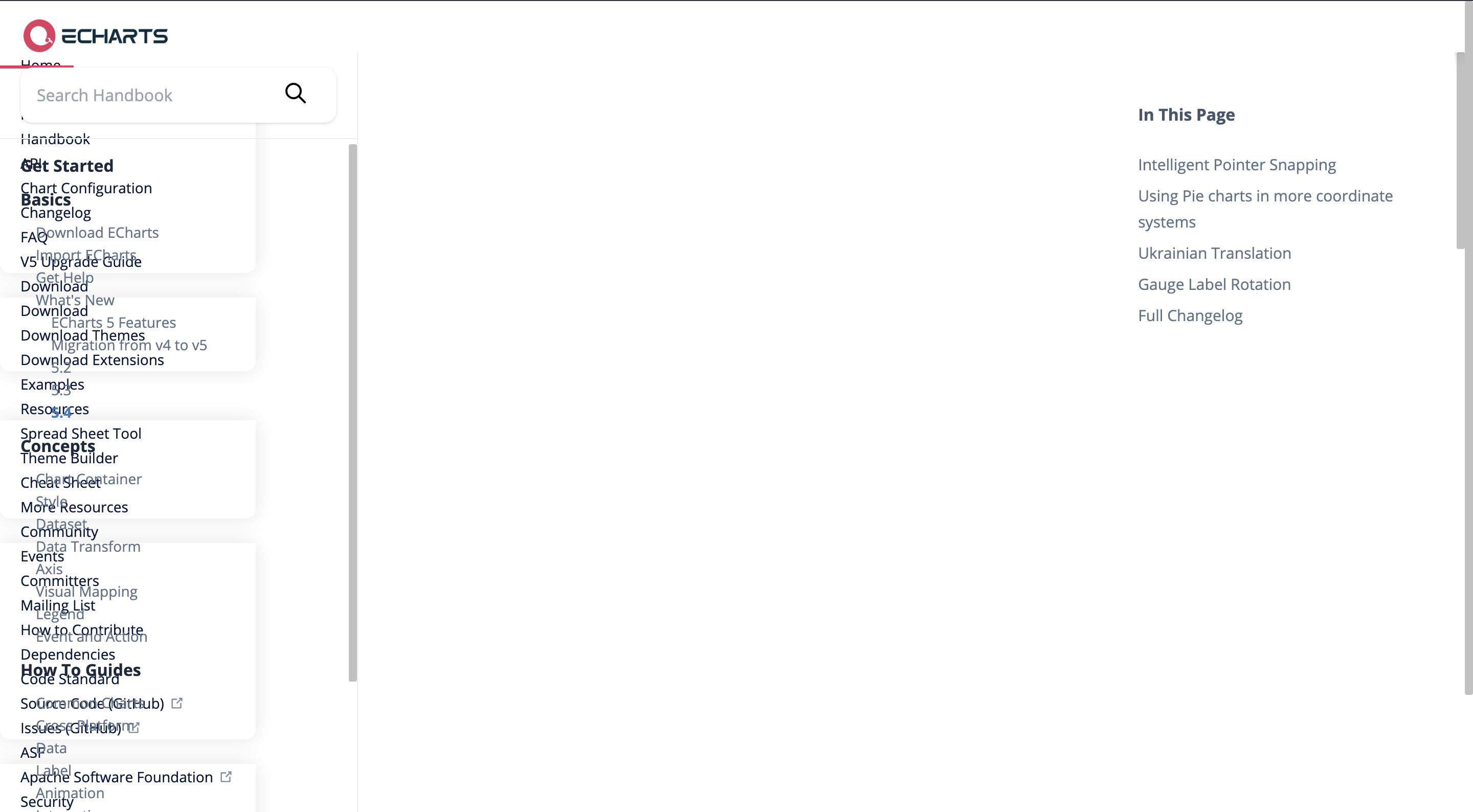 [bug] Documentation Site Seems To Be Down · Issue 19156 · Apache Echarts · Github