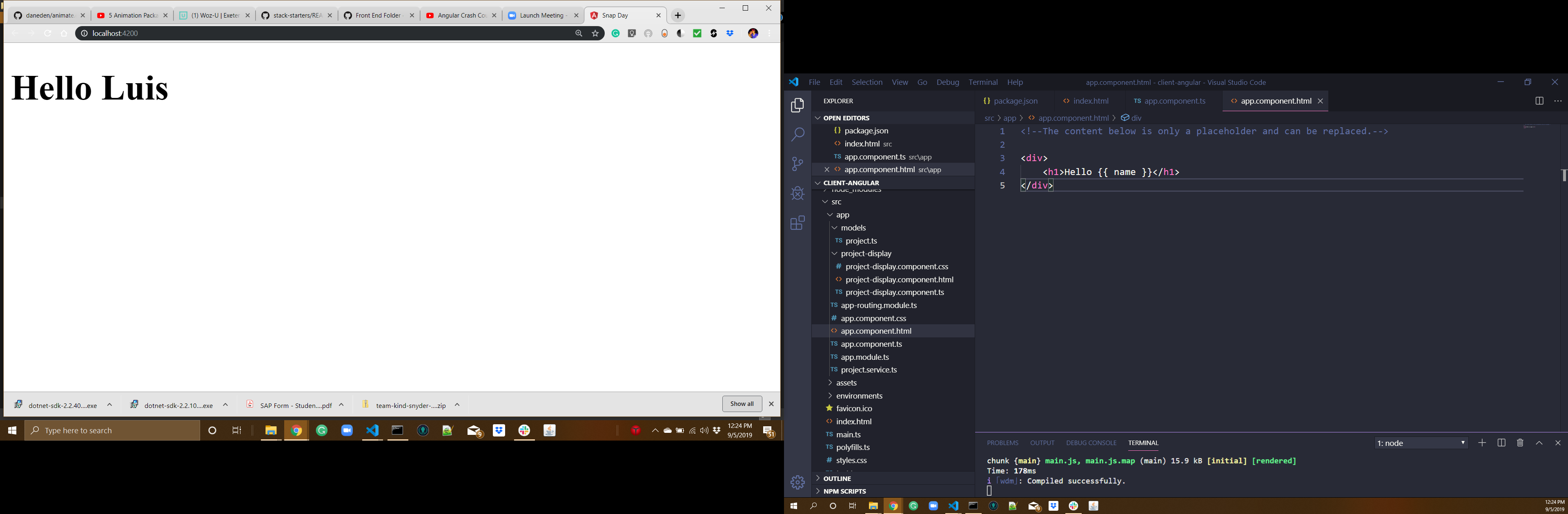 Front End Folder · Issue #1 · Woz-U-Group-Projects/team-kind-snyder · GitHub