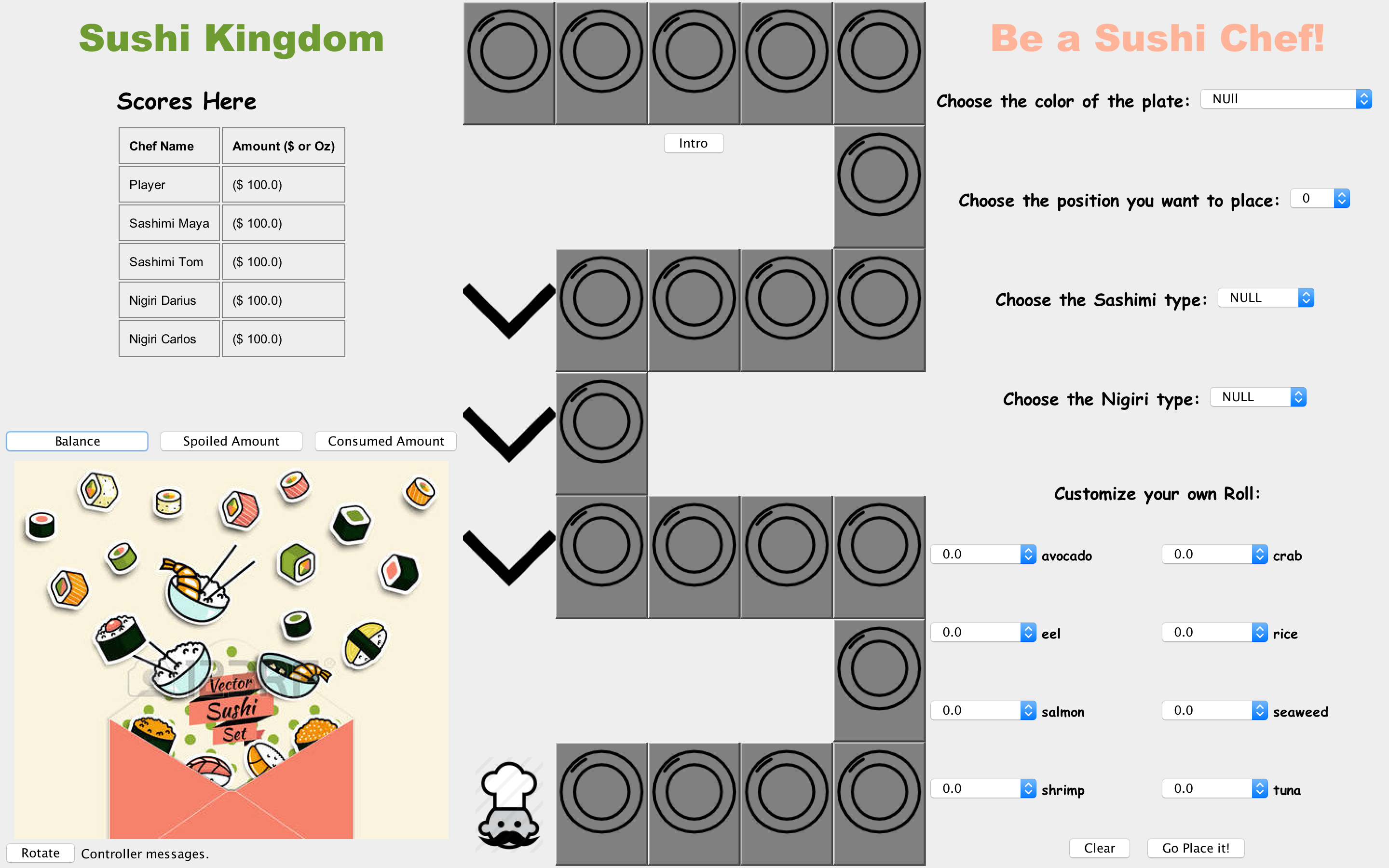 GitHub - ZhepuZhao/MVC_Chef_Game_Application: A Java client game application based on MVC and ...