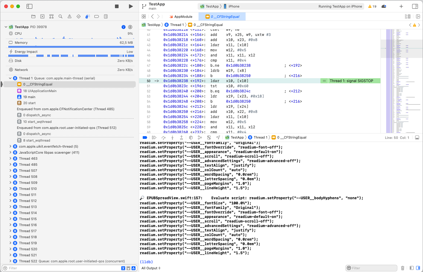 [VO]: Toggling the VO while a book is open will freeze the app in a few seconds · Issue #257 ...