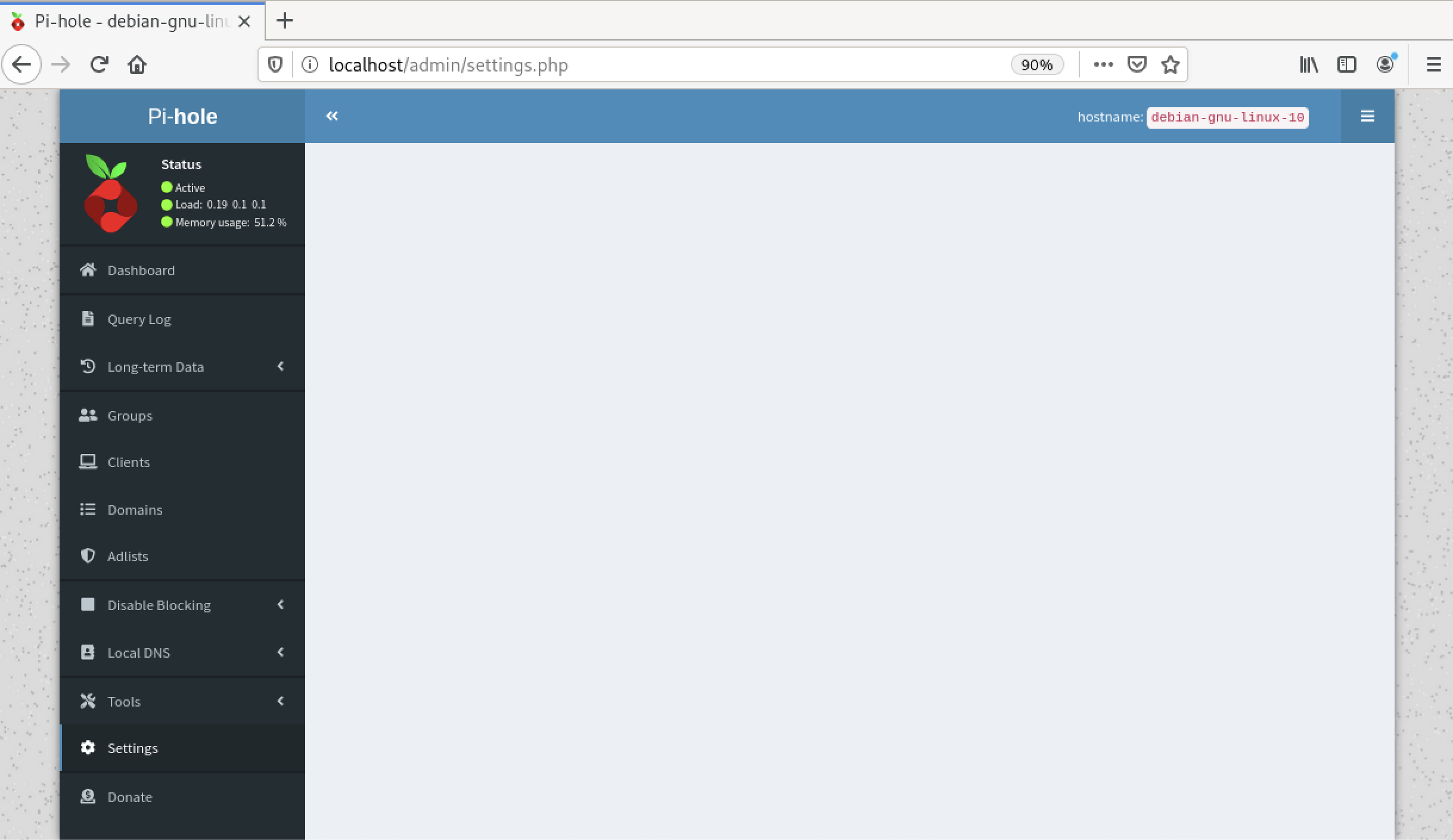 AdminLTE error using PHP 8+ and quad-zero gateway · Issue #2562 · pi-hole/web · GitHub