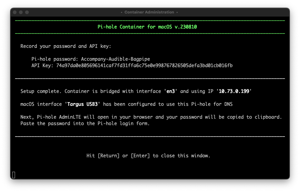 GitHub - DesktopECHO/PiCon: Pi-hole container for macOS, built on QEMU · Lima · PiBar · iTerm