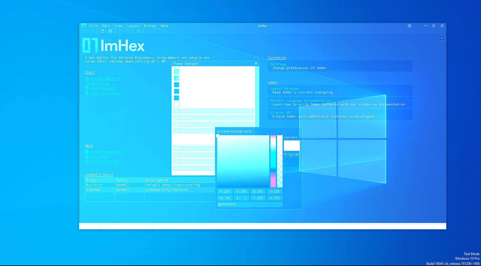 [Bug] Windows blending to their backgroud · Issue #1256 · WerWolv/ImHex ...