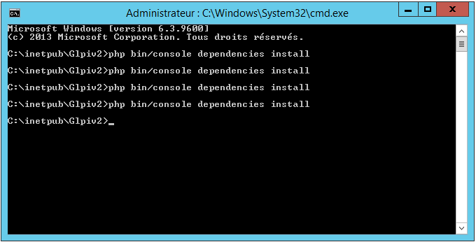 Issue To Update From 953 To 954 On Windows Server 2012 R2 Using Iis · Issue 8835 · Glpi