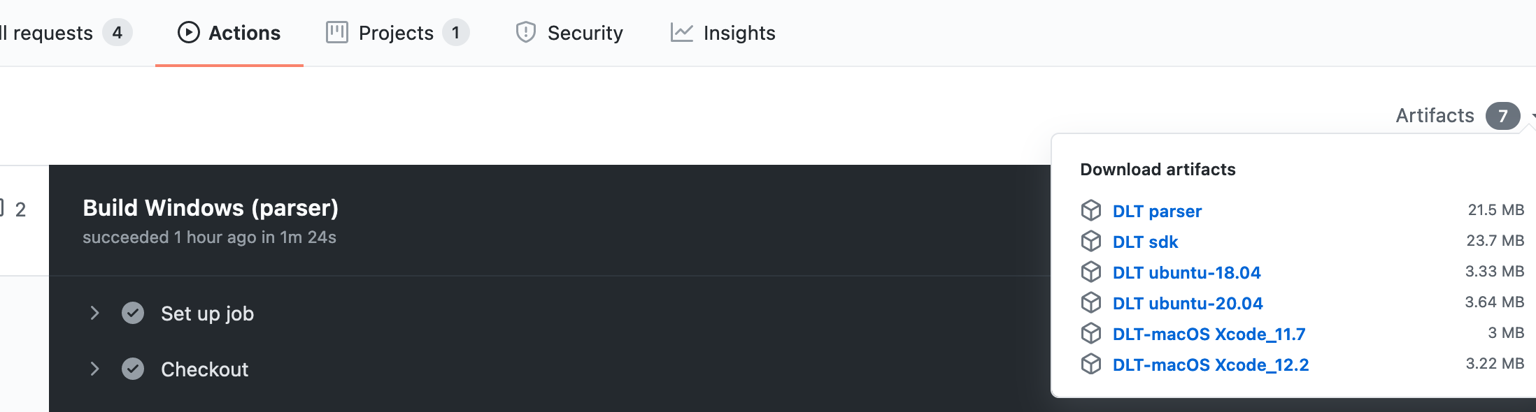 Download-able artifacts in Release · Issue #172 · COVESA/dlt-viewer ...
