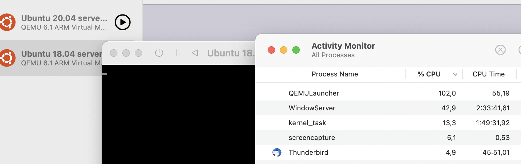 Ubuntu 20.04 freeze · Issue #3153 · utmapp/UTM · GitHub