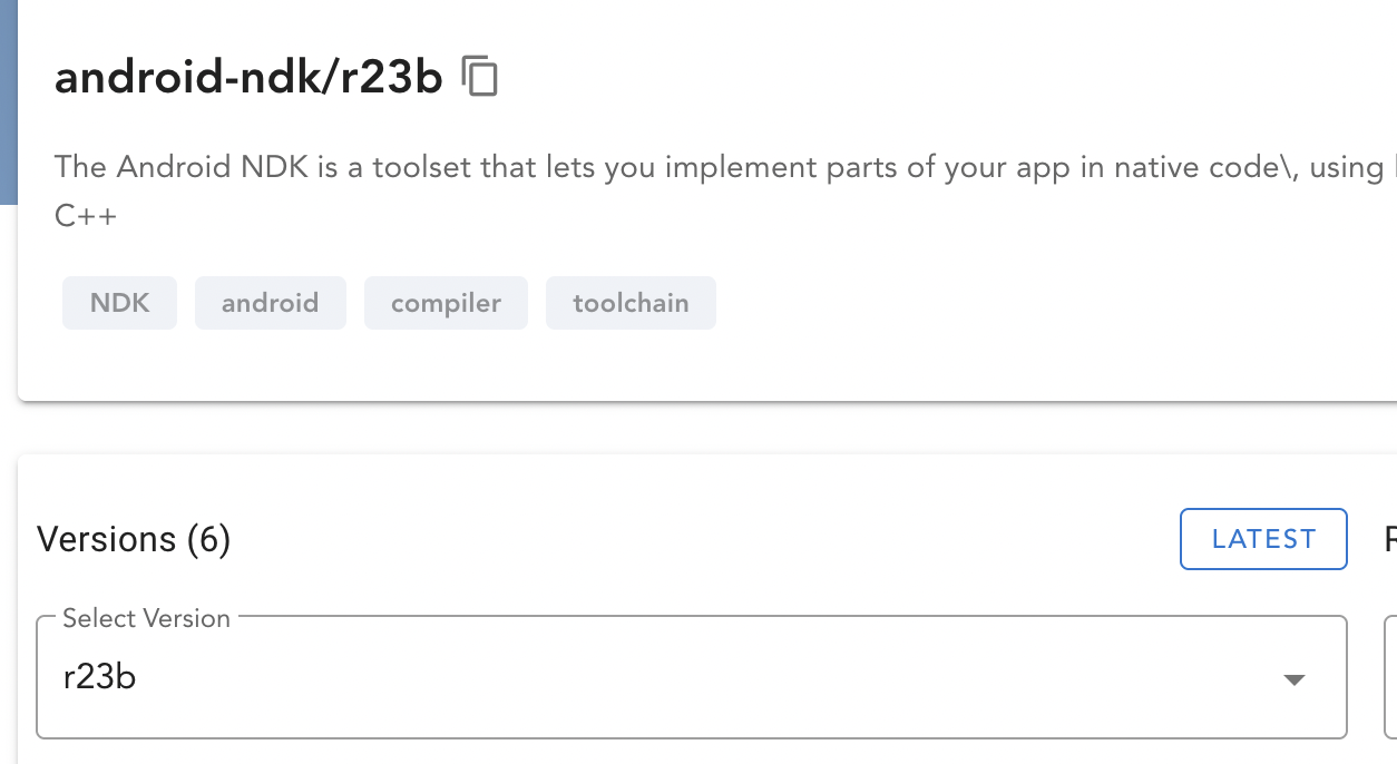Android NDK with Apple Silicon · Issue #9961 · conan-io/conan-center-index · GitHub