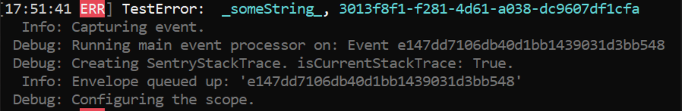 Sentry. Serilog. Envelopes which are constructed from"Serilog style" log messages cause 400 ...