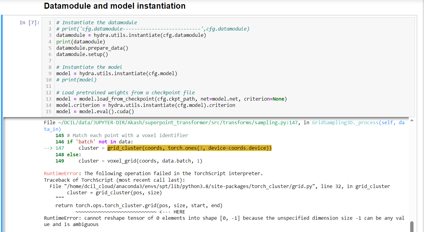 Issue while running inference on custom data · Issue #20 · drprojects ...