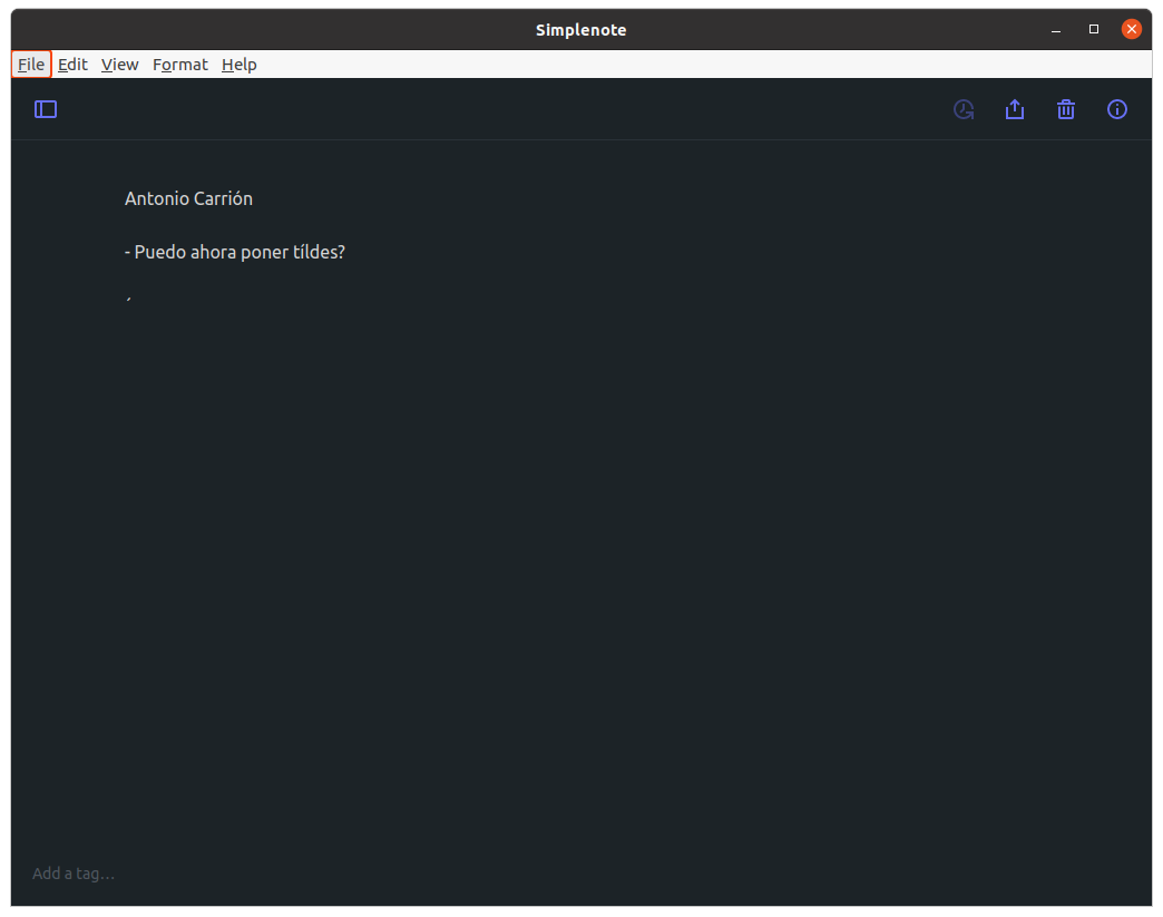 Linux accent usage sometimes blocks further input · Issue #2577 · Automattic/simplenote-electron ...