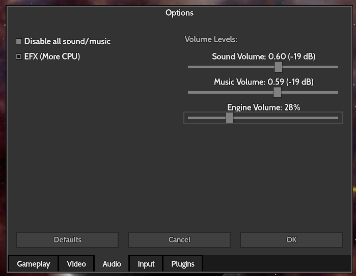 Inconsistent Units For In Game Volume Levels · Issue 2258 · Naevnaev · Github