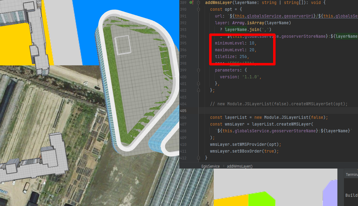 WMS LOD 레벨 확대에 따른 기능결함 · Issue #57 · EgisCorp/XDWorld · GitHub