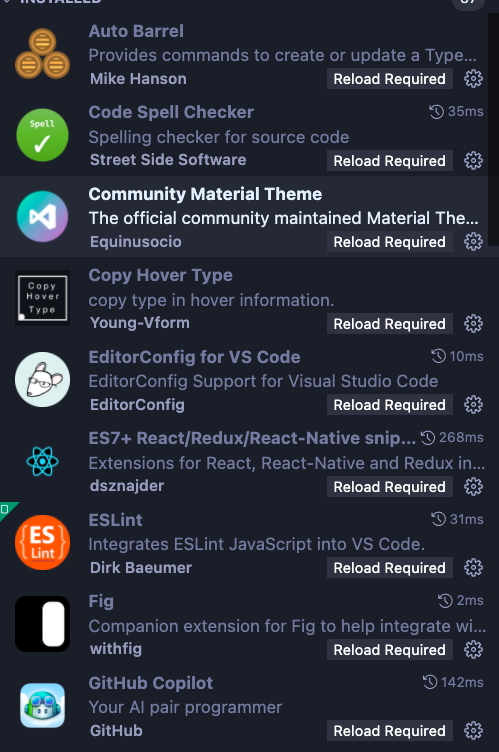 Reload Required · Issue #144908 · microsoft/vscode · GitHub