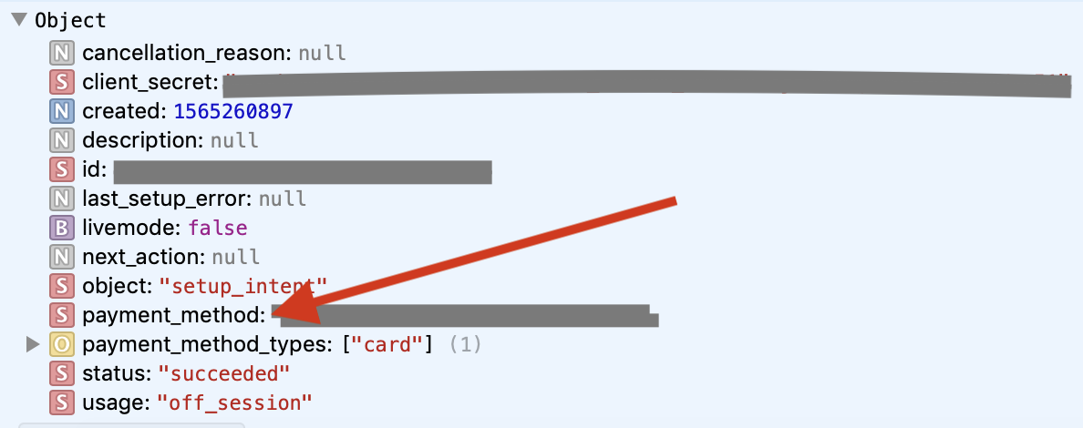 Incorrect JavaScript property for setupIntent.paymentMethod · Issue #735 · laravel/cashier ...