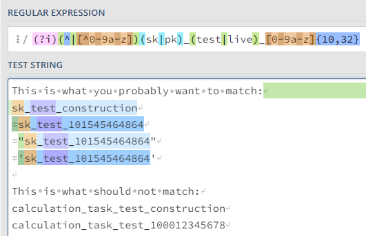 False Positives Of Stripe Access Token Rule · Issue 1276 · Gitleaks Gitleaks · Github