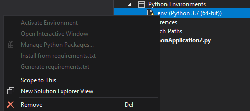 Cannot Fix Crossed Out Python 2.7 · Issue #5359 · microsoft/PTVS · GitHub