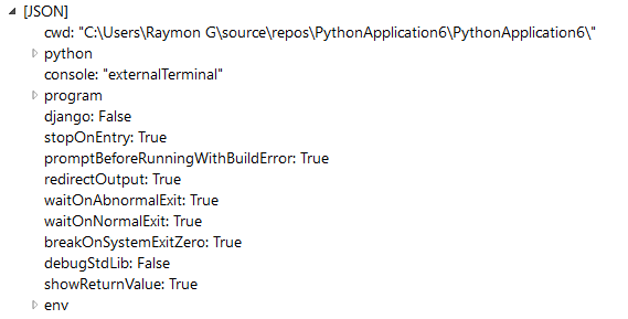 PTVSD 5.* debugger Flags are not working · Issue #2001 · microsoft/ptvsd · GitHub