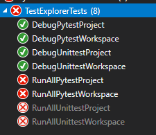 Fix test explorer UI tests · Issue #5956 · microsoft/PTVS · GitHub