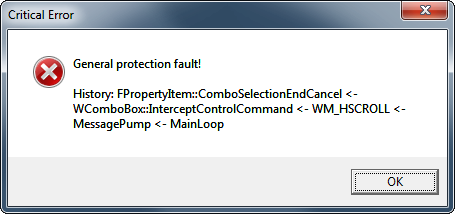 [469b-Preview-20201116] UnrealEd crashes with critical error when attempting to collapse ...