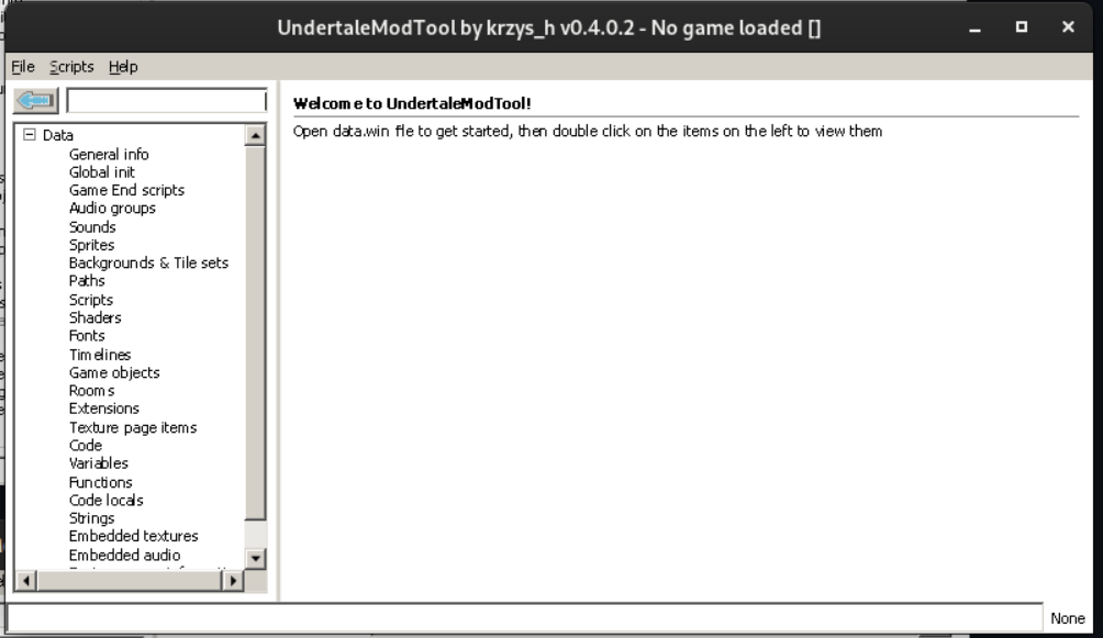 A guide on how to use UndertaleModTool on linux using Wine · GitHub