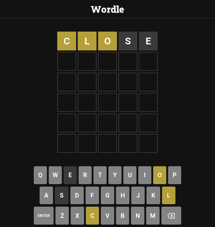 GitHub - bartosztrusinski/wordle: Word game web app