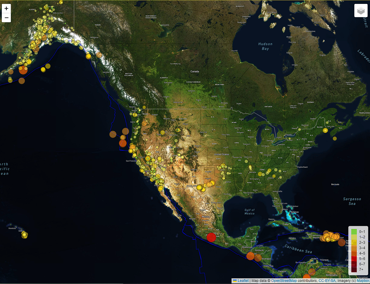 GitHub - FreshOats/Mapping_Earthquakes: Interactive Maps with GeoJSON Data