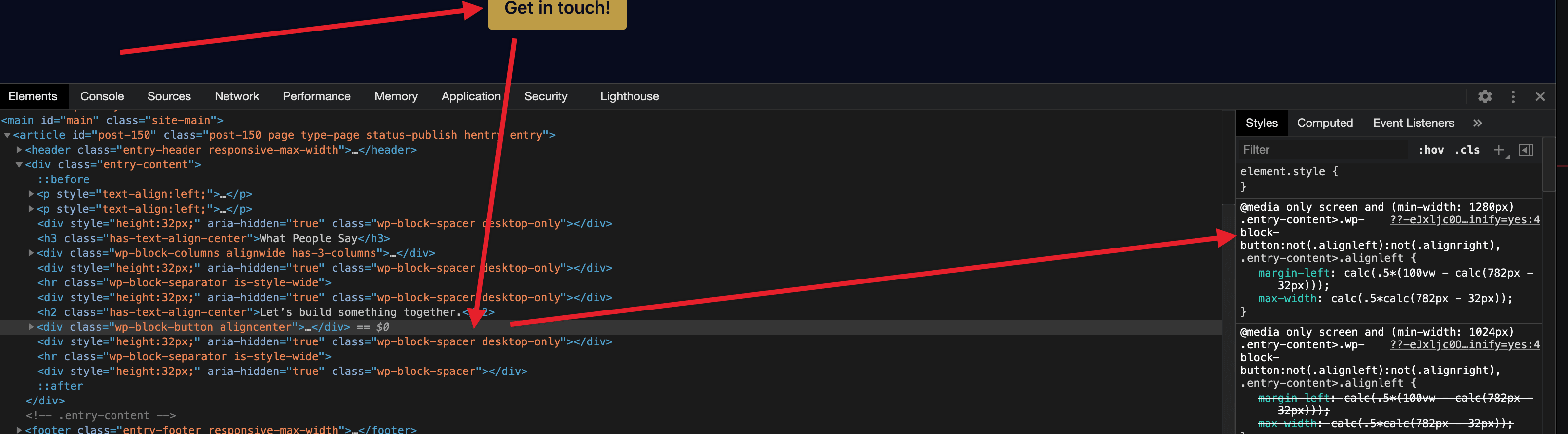 Rivington Css Classs For Aligncenter Is Missing From Theme · Issue 2598 · Automatticthemes