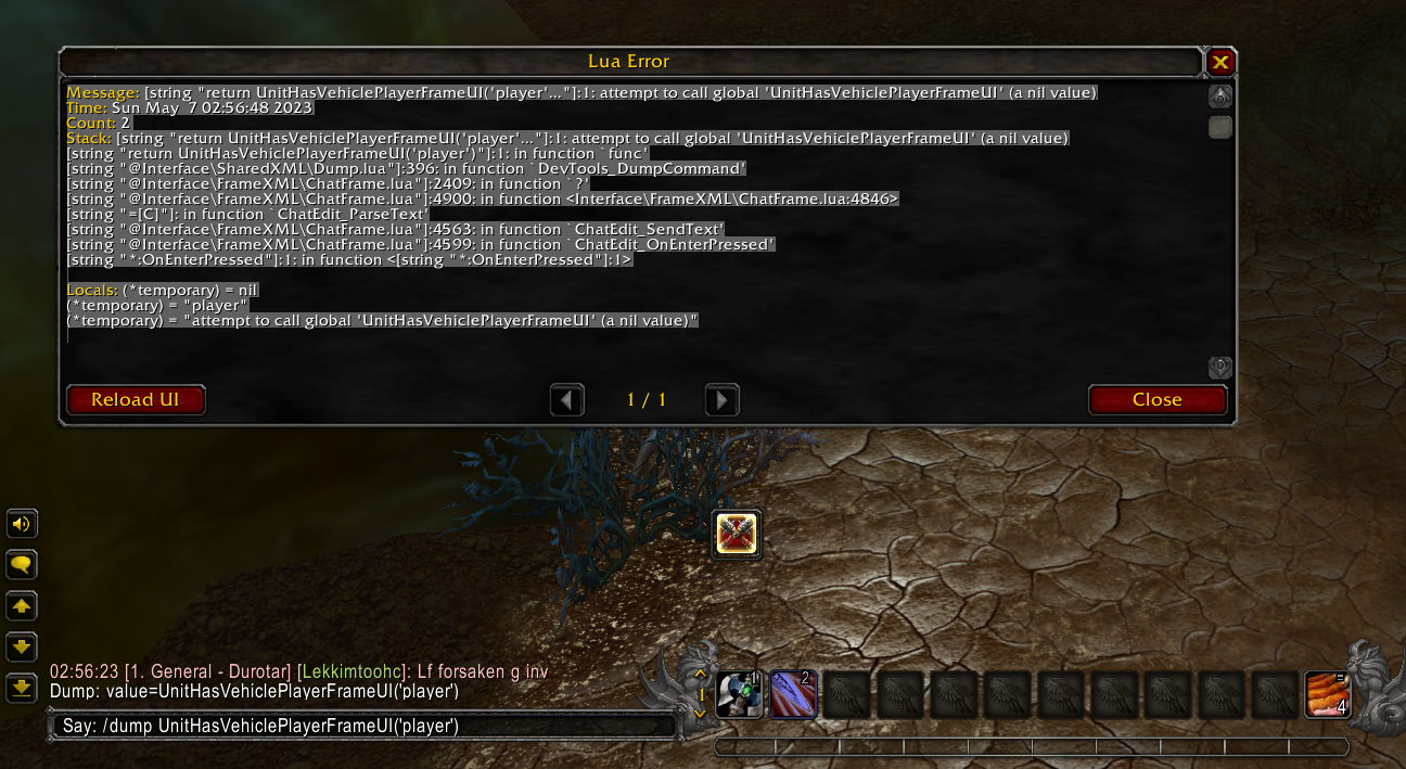 Message: ...nterface\AddOns\DragonflightUI\Modules\Unitframe.lua:1587 ...