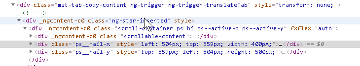 Ngx Perfect Scrollbar Not Working In Angular 5 Due To Using Opaquetoken