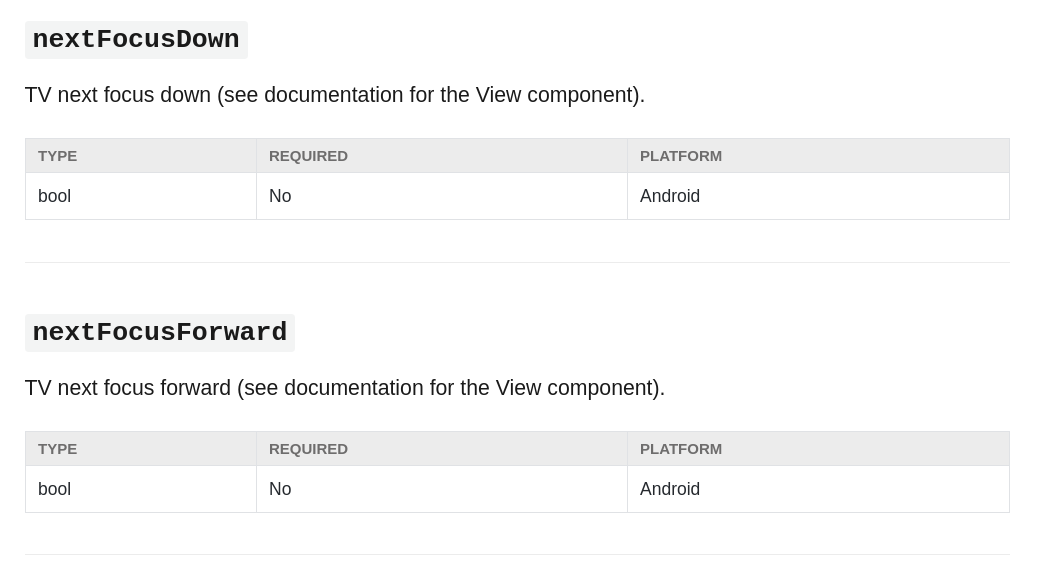 Wrong data type in TouchableHighlight android props · Issue #2141 · facebook/react-native ...