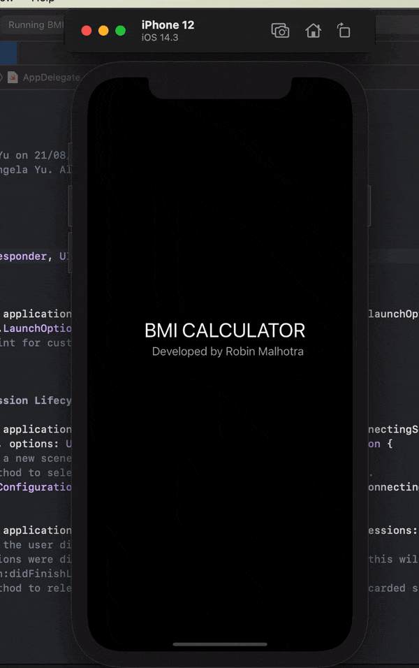 GitHub - RobinMalhotraa/BMI-Calculator: BMI IOS Application
