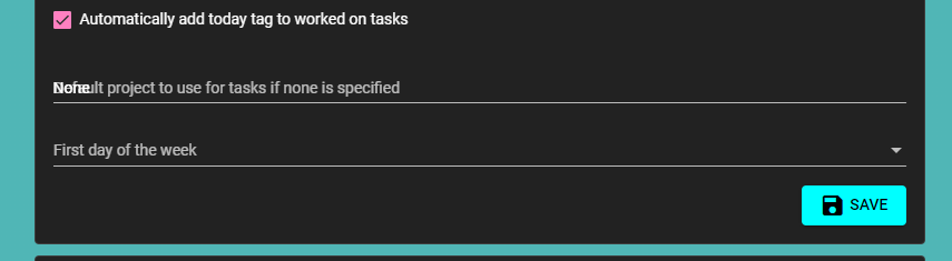 Minor Bug Text Overlap In Default Project Setting · Issue 570 · Johannesjosuper