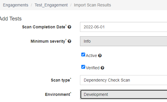 Re-Import Scan Results API marks Dependency Check scan suppressed findings as Active · Issue ...