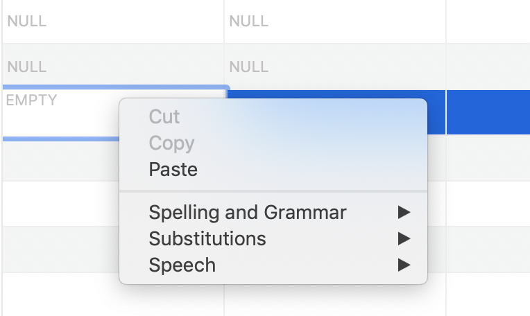 Make it possible to set NULL in the table view · Issue #1131 · TablePlus/TablePlus · GitHub