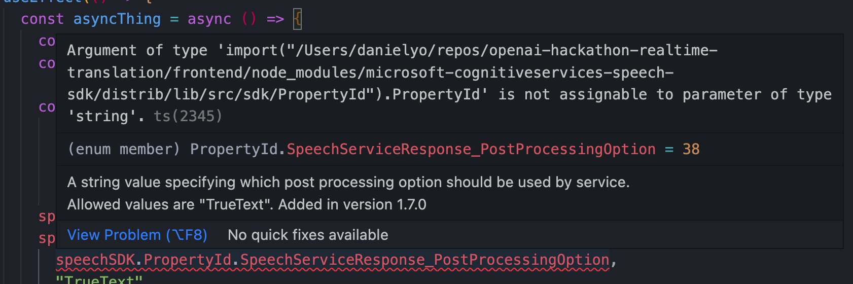 Disabling Disfluency / enabling TrueText · Issue #670 · microsoft/cognitive-services-speech-sdk ...