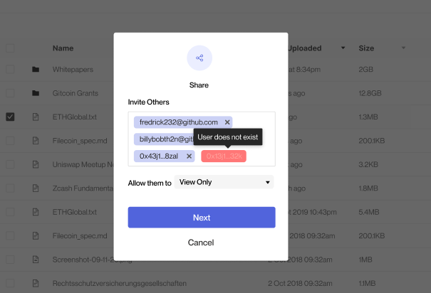 Sharing an existing document · Issue #1161 · ChainSafe/ui-monorepo · GitHub