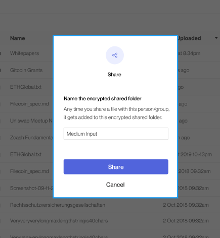 Sharing an existing document · Issue #1161 · ChainSafe/ui-monorepo · GitHub