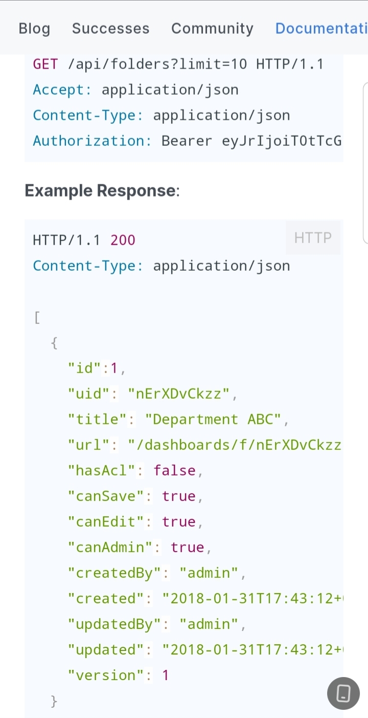 Grafana api/folders doesnt return all data · Issue #29524 · grafana/grafana · GitHub