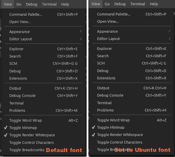 Font rendering of main window application · Issue #66472 · microsoft ...