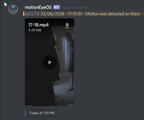 Call discord webhook? · Issue #1557 · motioneye-project/motioneyeos · GitHub