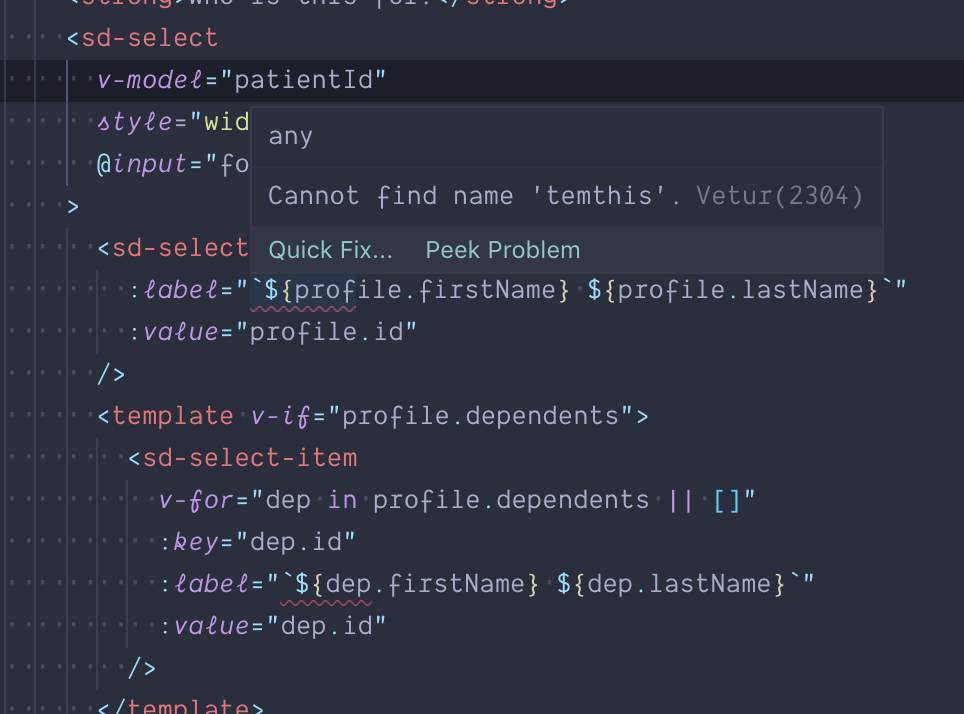 Vetur fail to start => vOnExp.body.map is not a function · Issue #1227 · vuejs/vetur · GitHub