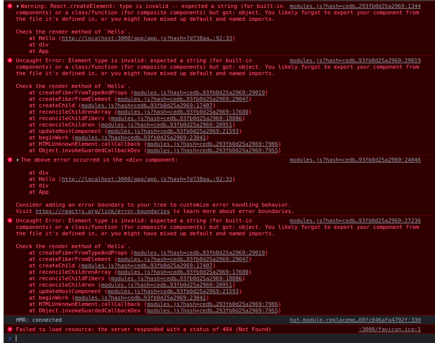 Meteor Crashes With React Ui When Importing A Component Folder That Has An `indextsx` And