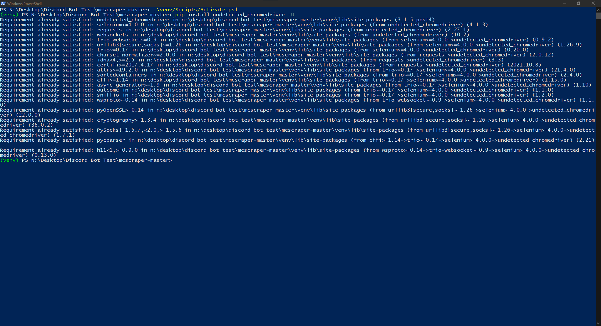 UC driver hangs during initialization when run by Discord Bot · Issue #597 · ultrafunkamsterdam ...