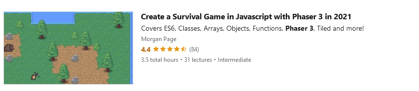 GitHub - jacobmott/basilisk: Walkthrough the udemy Create a Survival Game in Javascript with ...