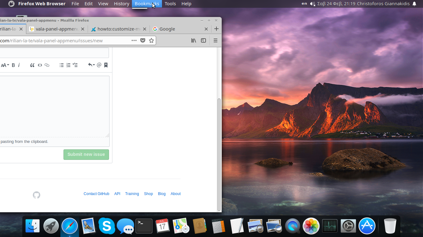 In Firefox and Thunderbird the dropdown menus are empty (#212) · Issues ...